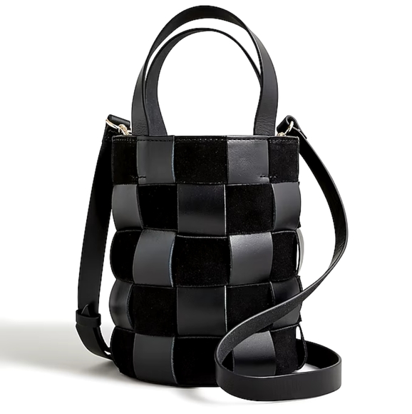 J. Crew | Bags | J Crew Woven Bucket Bag | Poshmark